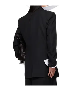 EGONLAB Oversized Double-breasted Wool Suit Jacket