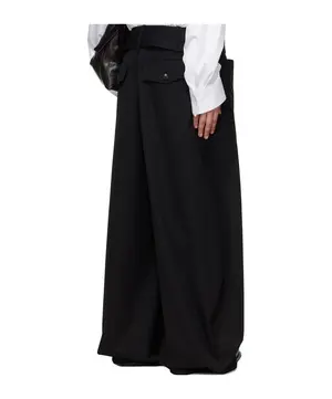 EGONLAB Belted Trench Belt Loop Casual Pants