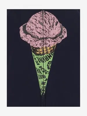 ICECREAM Long-sleeve Hooded Sweatshirt