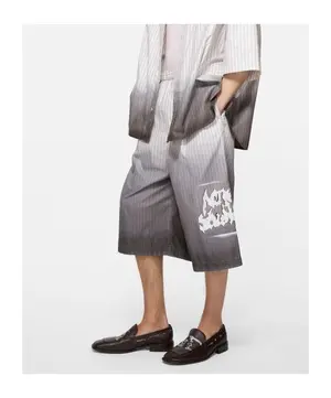 Acne Studios Oversized Logo Shorts