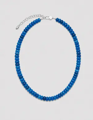 SOPHIE BLAKE Eleni Sodalite Beaded Necklace - 925silver