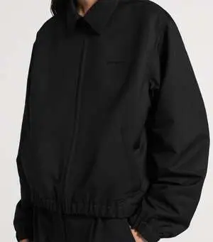 Balenciaga Technical Twill Blouson Bomber Jacket