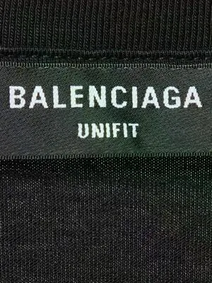Balenciaga Distressed Logo-print T-shirt
