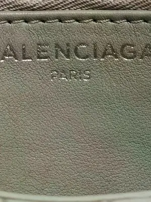 Balenciaga Quilted Logo Shoulder Bag