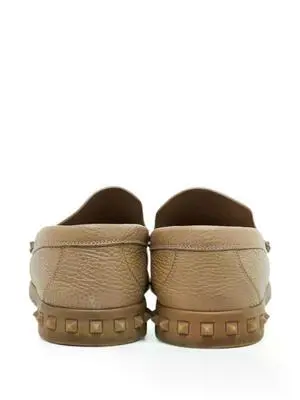Valentino Garavani Rockstud Almond-toe Loafers