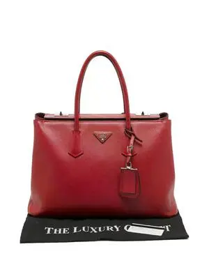 Prada Saffiano Leather Tote Bag