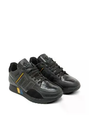 Versace Odissea Leather Sneakers