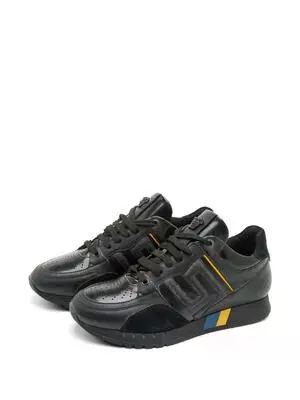 Versace Odissea Leather Sneakers