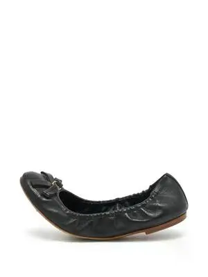 LOUIS VUITTON Perforated Monogram Ballet Flats