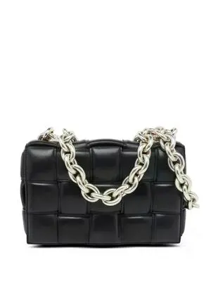 Bottega Veneta Cassette Padded Shoulder Bag - Black