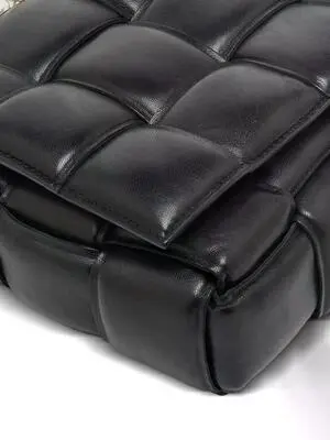 Bottega Veneta Cassette Padded Shoulder Bag - Black