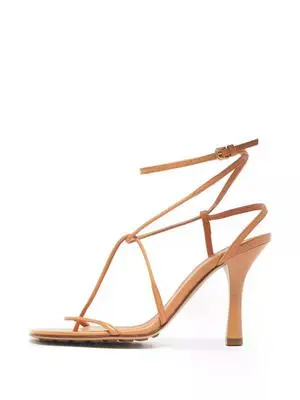 Bottega Veneta Stretch Square-toe Sandals