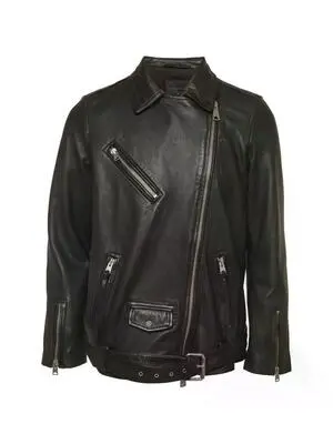 ALLSAINTS Billie Belted Leather Jacket