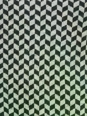 Max Mara Geometric Pattern Sheath Mini Dress