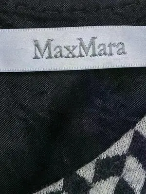 Max Mara Geometric Pattern Sheath Mini Dress