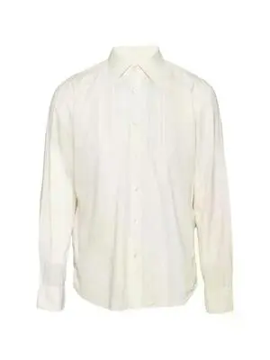 BOSS Striped Long-sleeve Button-down Cotton Shirt