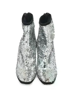 GIUSEPPE ZANOTTI Sequin Embellished Ankle Boots