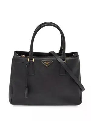 Prada Medium Galleria Saffiano Tote Bag - Black