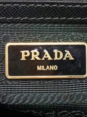 Prada Medium Galleria Saffiano Tote Bag - Black