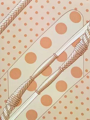 Hermès Clic Clac À Pois Silk Shift Dress