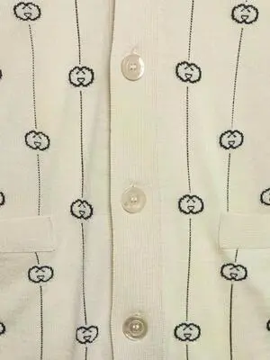 Gucci Gg Intarsia Cardigan