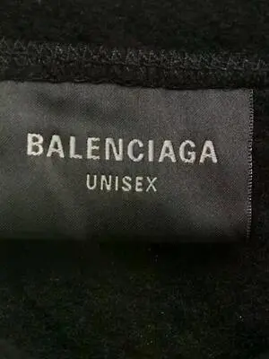 Balenciaga Unity Embroidered Fleece Sweater