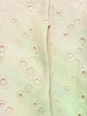 Max Mara Embroidered Scalloped-edge Coat