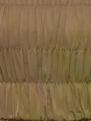 Burberry Smocked Jersey Top