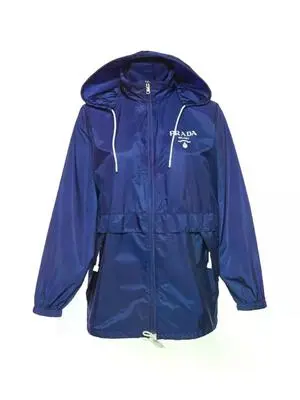 Prada Hooded Zip-up Jacket