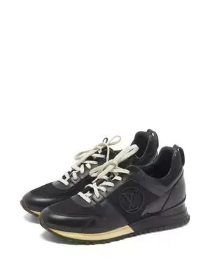 LOUIS VUITTON Run Away Leather Sneakers