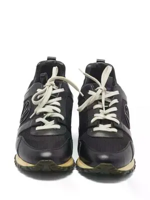 LOUIS VUITTON Run Away Leather Sneakers