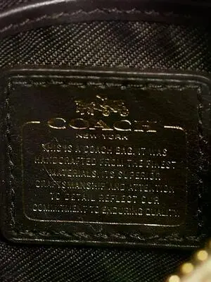 Coach Adjustable Cross Body Bags