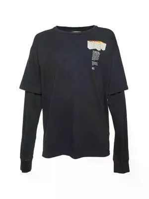 Off-white Long Sleeve T-shirts For Men