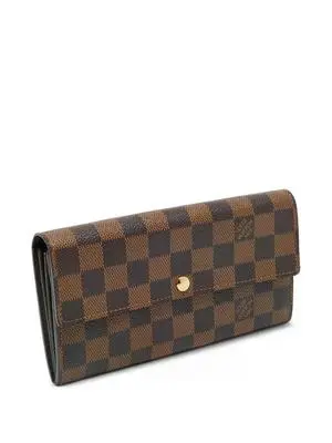 LOUIS VUITTON 2011 Sarah Damier Ebène Wallet - Brown
