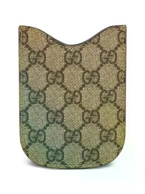 Gucci Gg Supreme Phone Case - Neutrals