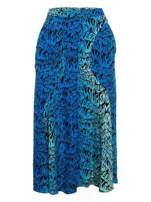 Stella McCartney Printed Midi Skirt