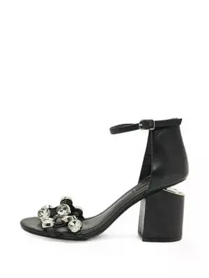 Alexander Wang Abby Crystal-embellished Sandals - Black