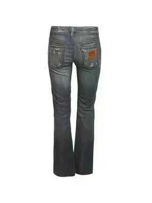 Dolce & Gabbana Distressed Flared Jeans