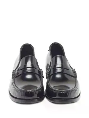 Saint Laurent Leather Penny Loafers