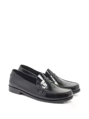 Saint Laurent Leather Penny Loafers