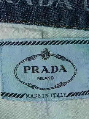 Prada Belted Straight-leg Jeans