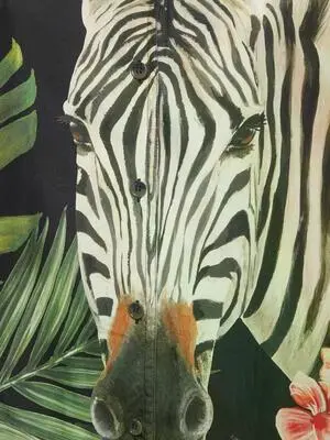 Dolce & Gabbana Animal Print Silk Shirt