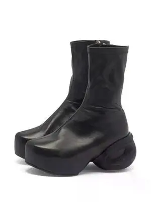 Givenchy G Clog Leather Ankle Boots