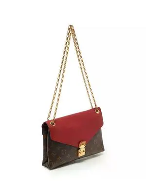 LOUIS VUITTON Pallas Chain Monogram Canvas Handbag