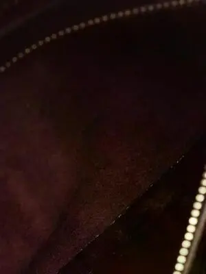 Saint Laurent Small Cabas Monogram Leather Tote Bag - Brown