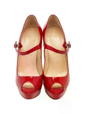 CHRISTIAN LOUBOUTIN Zeppa Mary Jane Platform Pumps