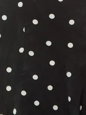 Kenzo Polka-dot Flared Midi Skirt