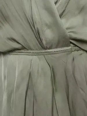 Zadig&Voltaire Satin V-neck Mini Dress