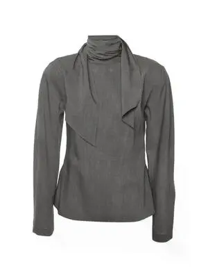 Jacquemus Scarf Collar Backless Blouse