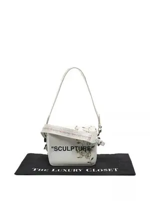 Off-White Binder Clip Crossbody Bag